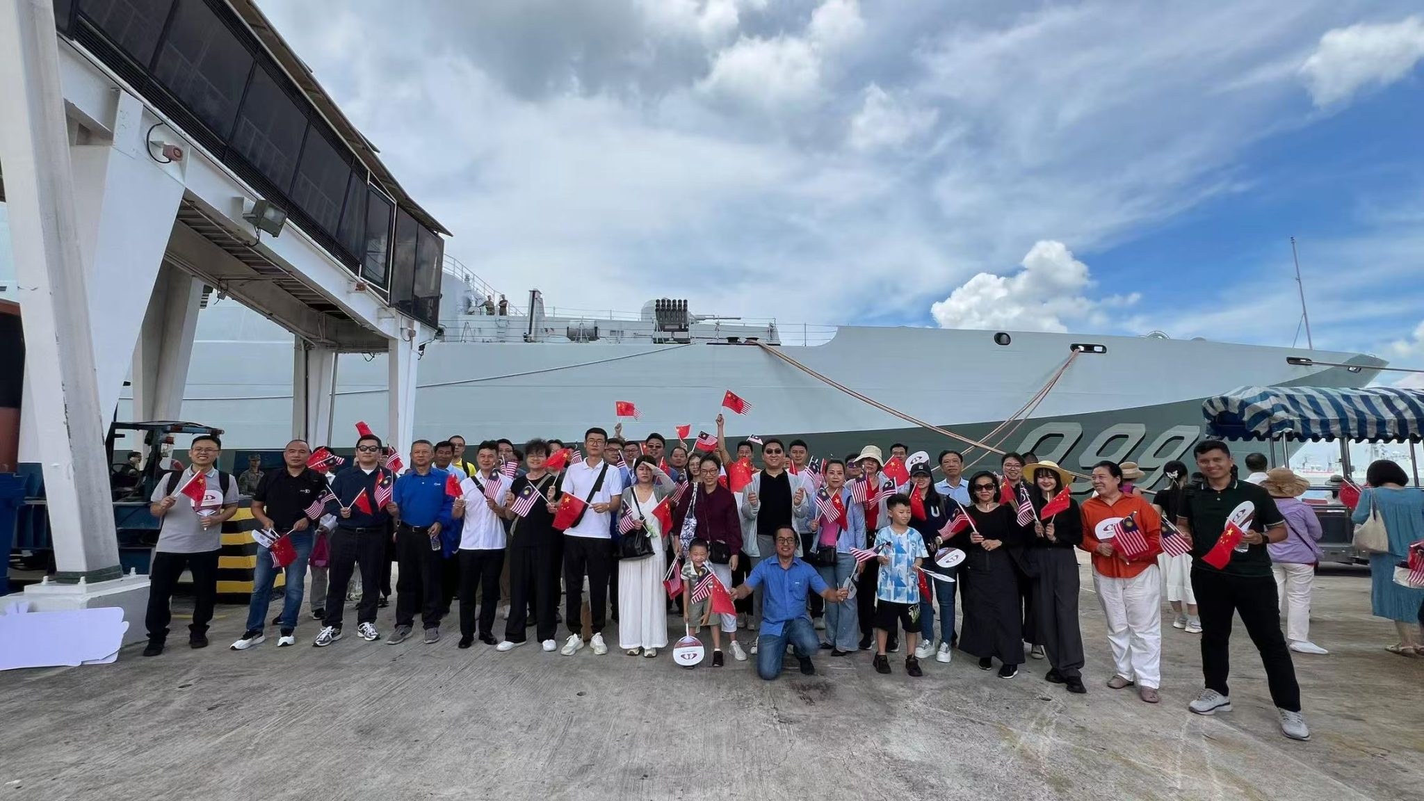 CECCM Attend Welcome Ceremony, Ship Open-Day and Departure Ceremony of ...